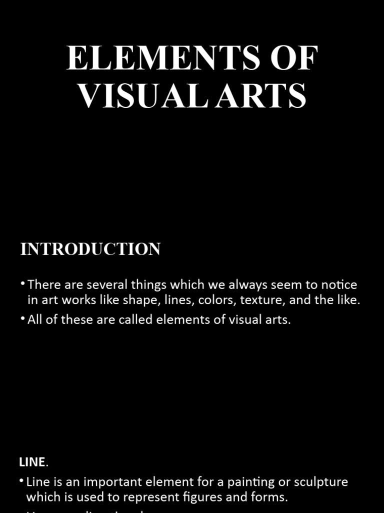 Elements of Visual Arts | PDF | Color | Perspective (Graphical)