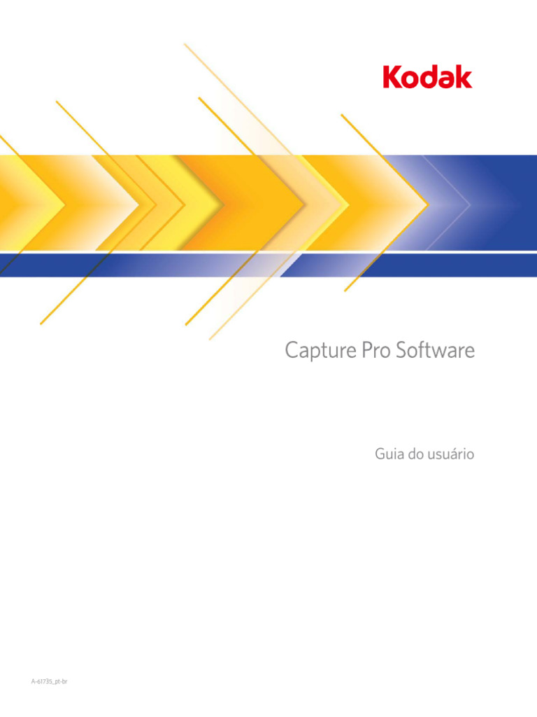 A61735 - UserGuide - CapturePro - PT BR | PDF