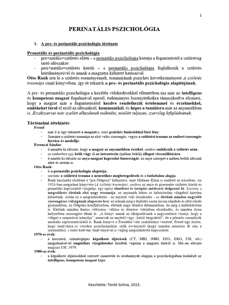 Ip2 Perinatalis Grof | PDF