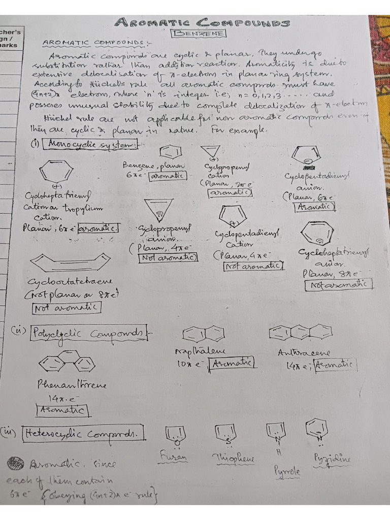 Aromatic Compounds | PDF