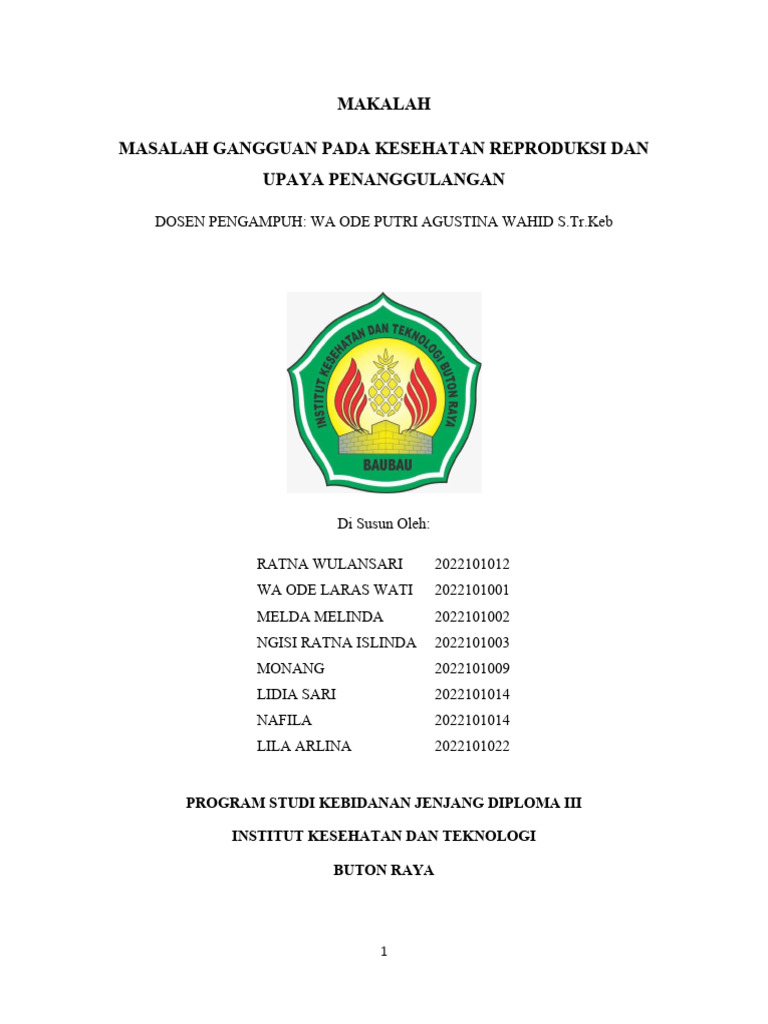 Makalah Kampus Buton Raya | PDF