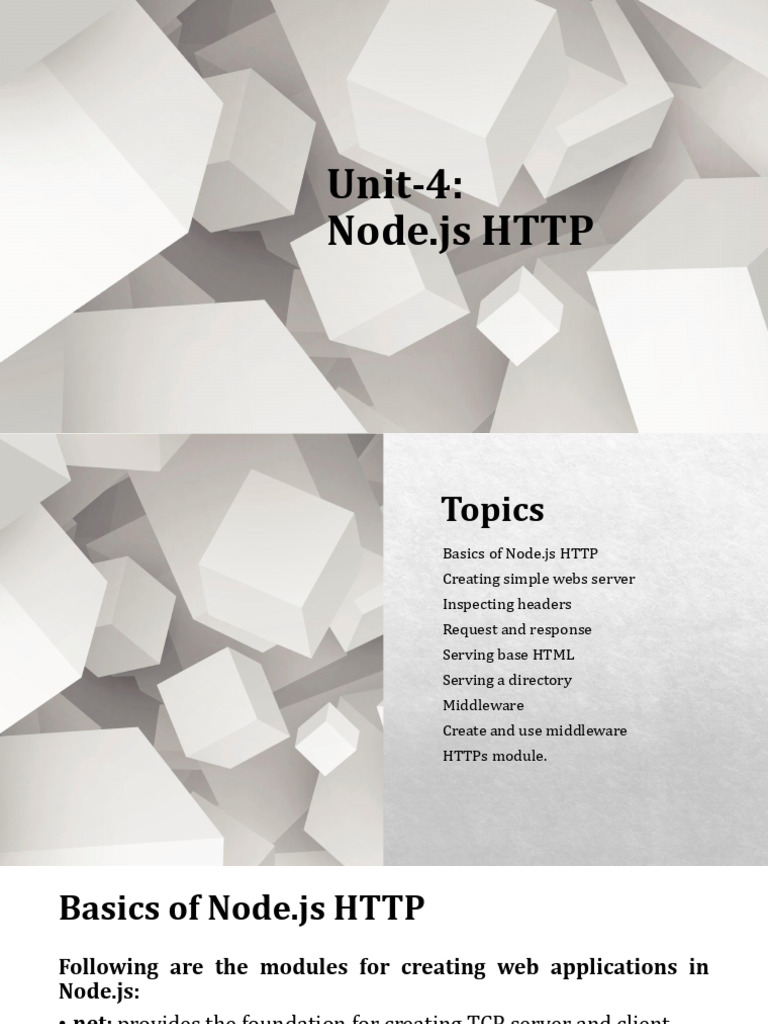 Unit 4 | PDF