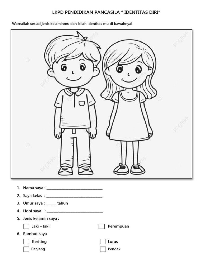 LKPD PP Identitas Diri | PDF | Ilmu Sosial | Pengembangan Diri