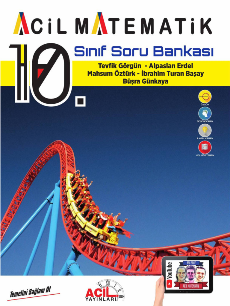Aci̇l Yayinlari 10 Sinif Matemati̇k Soru Bankasi 2021 | PDF