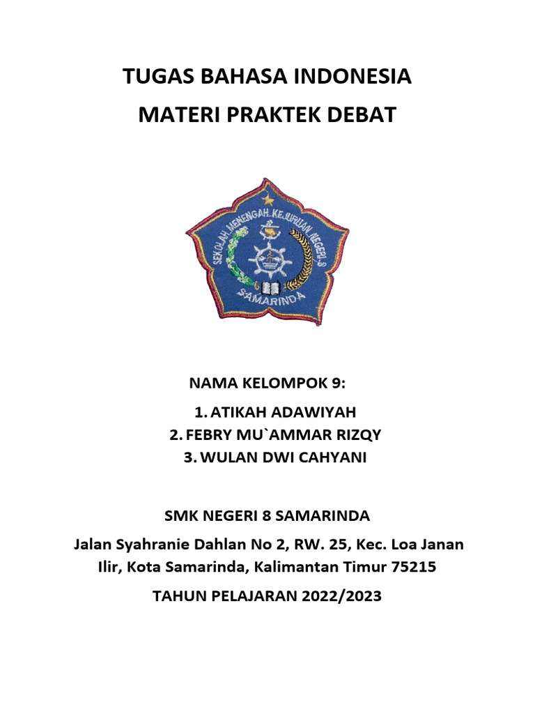 Kelompok Debat Bindo | PDF