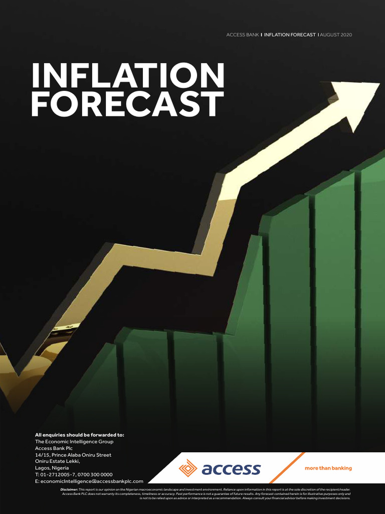 Inflation Forecast For August | PDF | Inflation | Forecasting