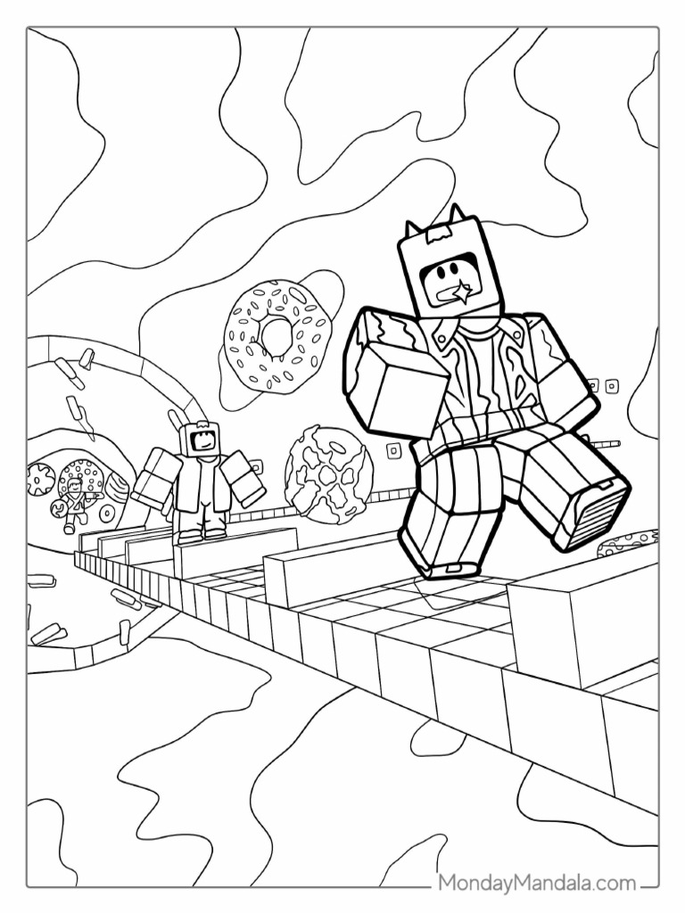 Roblox Universe Coloring Page | PDF