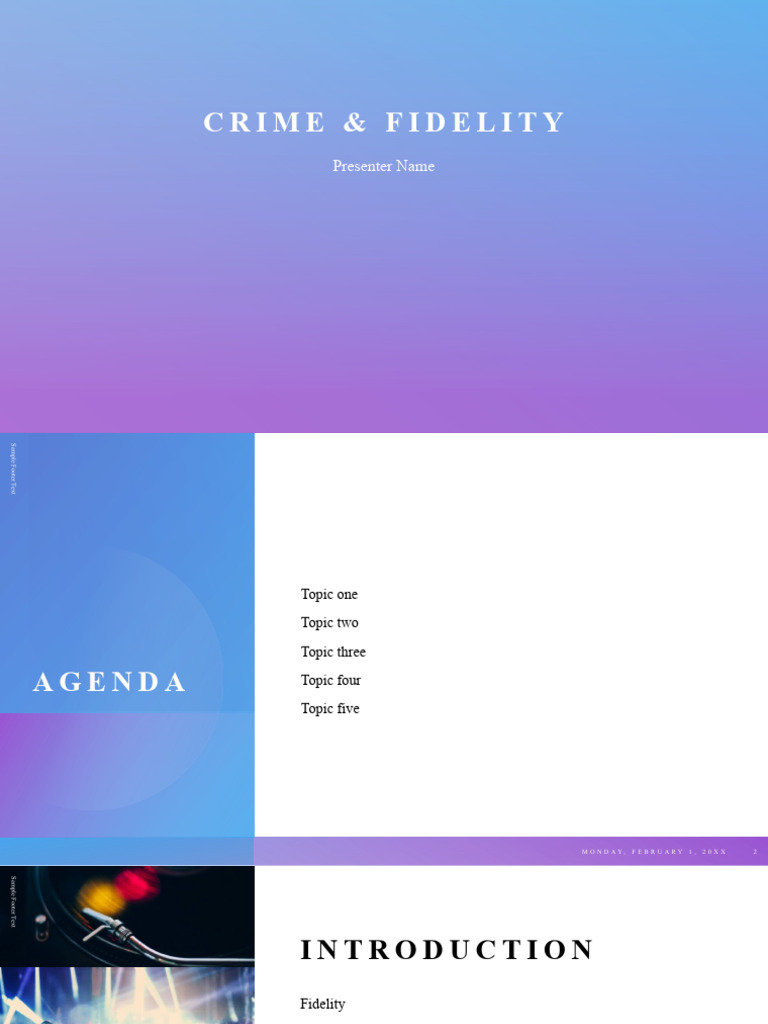 Crime & Fidelity | PDF