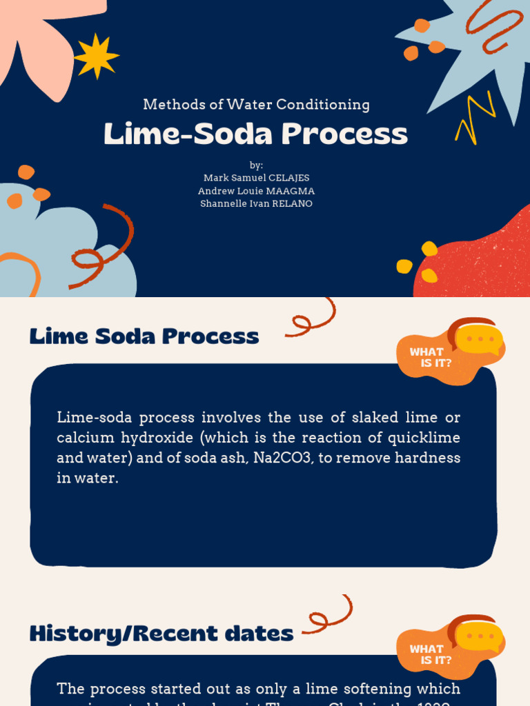 Lime Soda Process | PDF | Sodium Carbonate | Hydroxide
