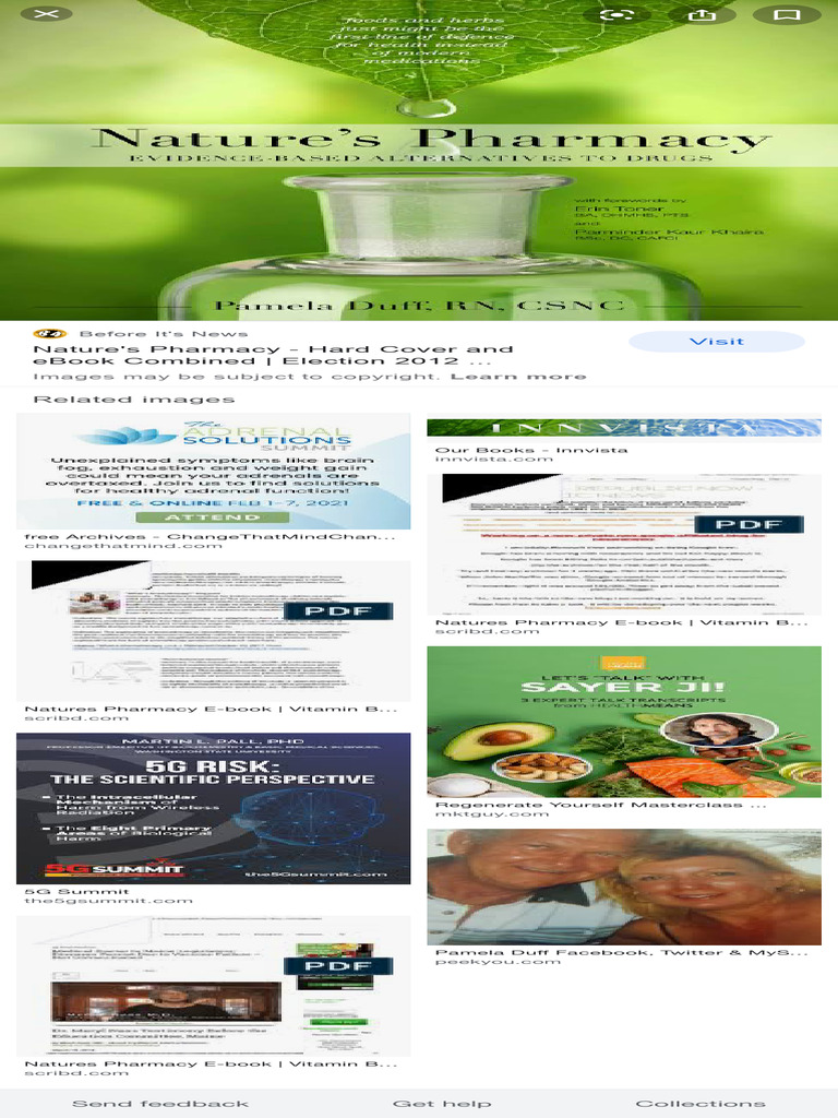 Nature's Pharmacy Pamela Duff - Google Search | PDF | Wellness | Lifestyle