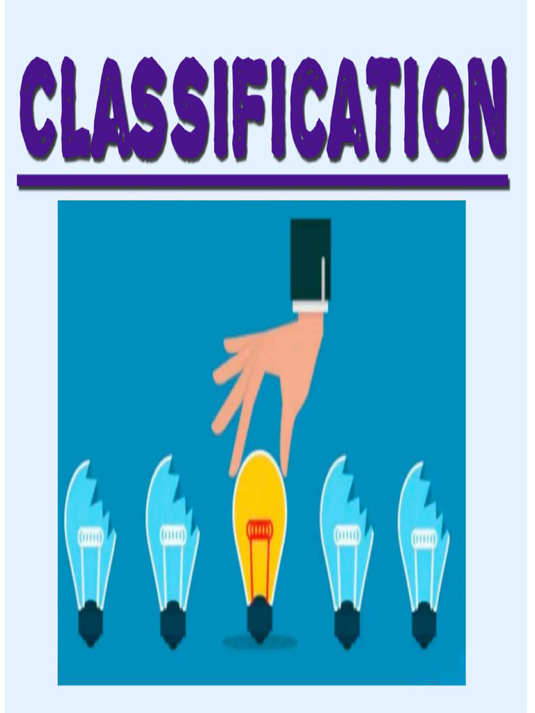 11 Classification | PDF