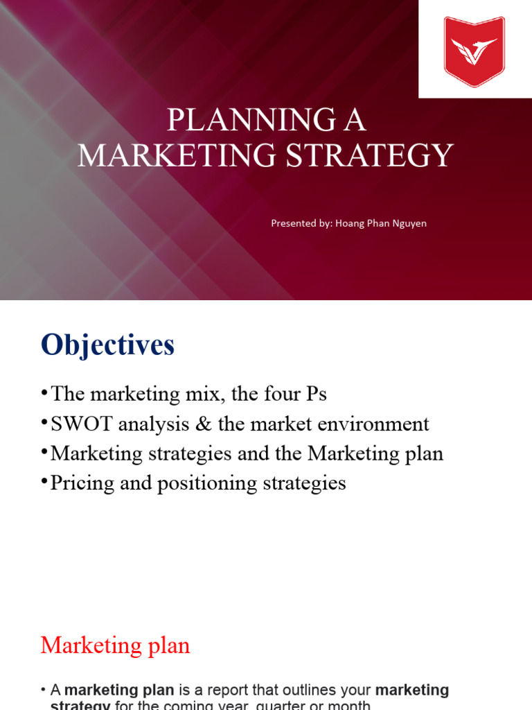 Planning a Marketing Plan | PDF | Marketing | Brand