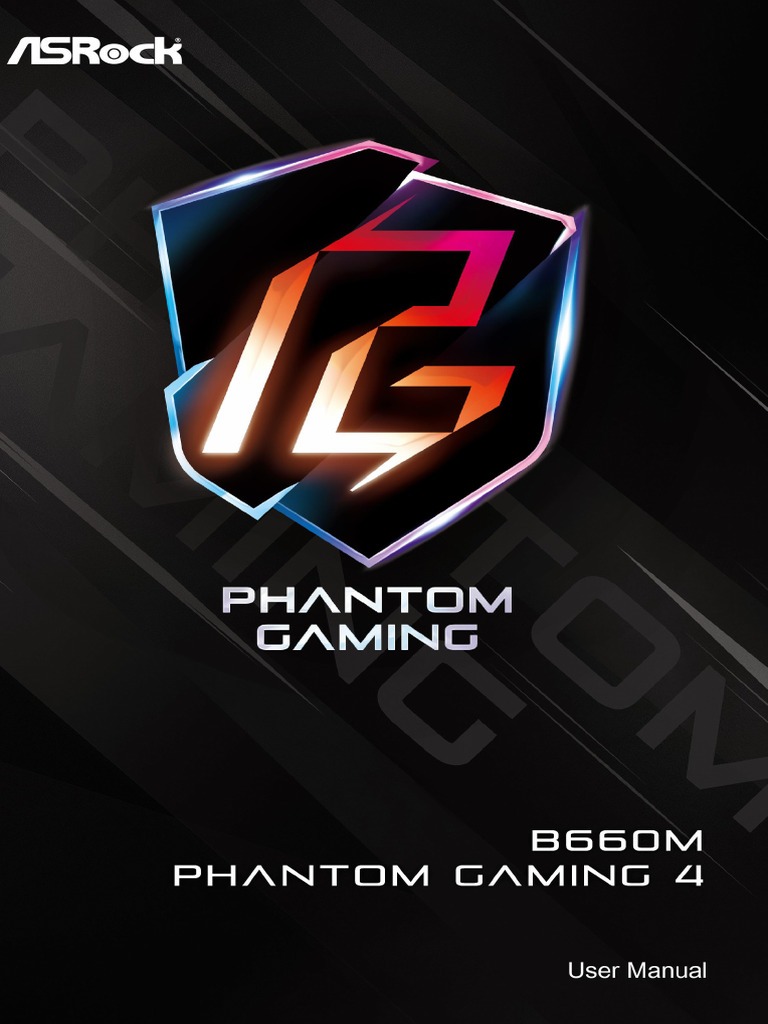 B660M Phantom Gaming 4 | PDF | License | Usb