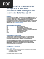 Pacemaker Generator Change Procedure Guide | PDF | Artificial Cardiac ...