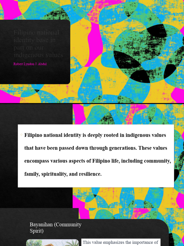 Filipino National Identity | PDF | Philippines | Traditions