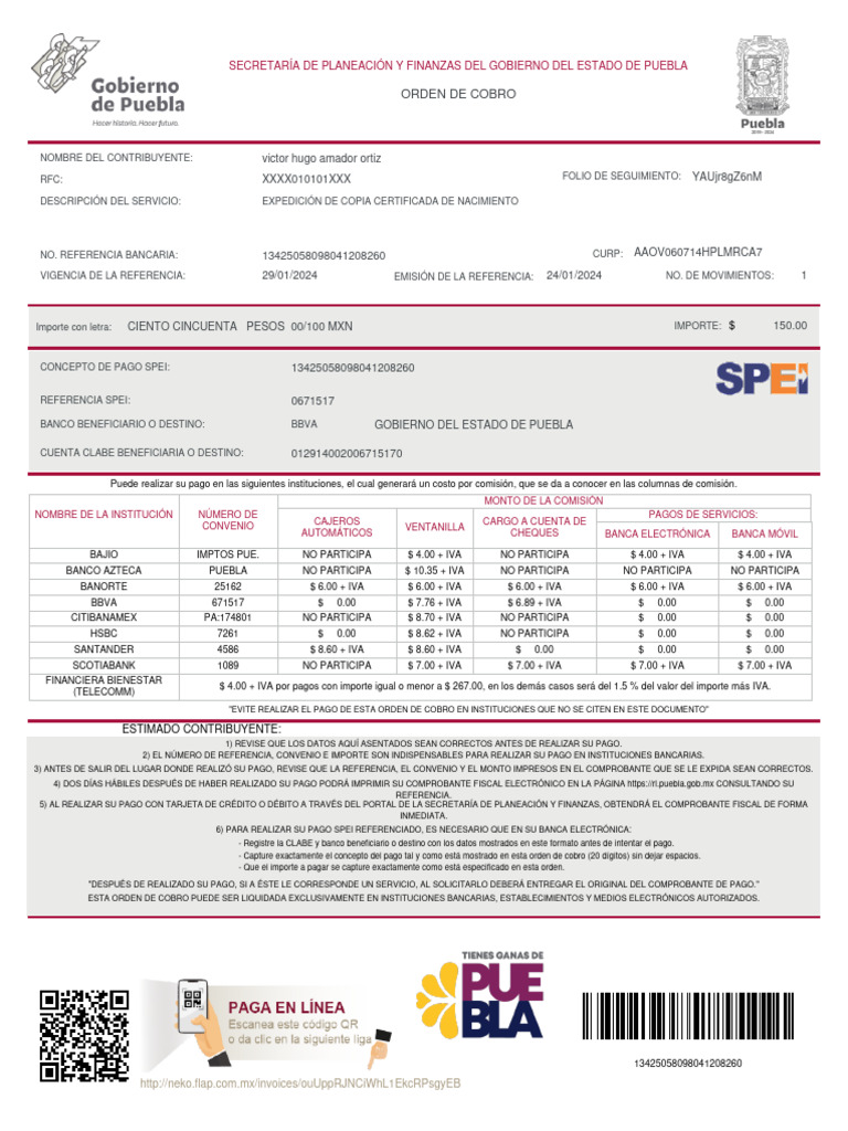Formato de Pago | PDF | Bancos | Economias