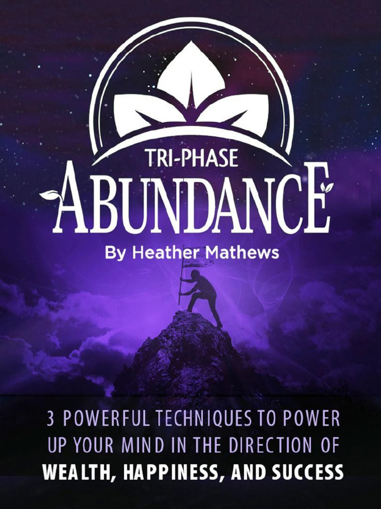Tri Phase Abundance Report | PDF | Happiness | Mindset