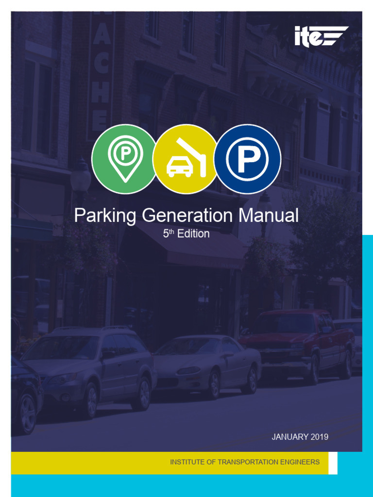Parking Generation Manual 5th Edition | PDF | License