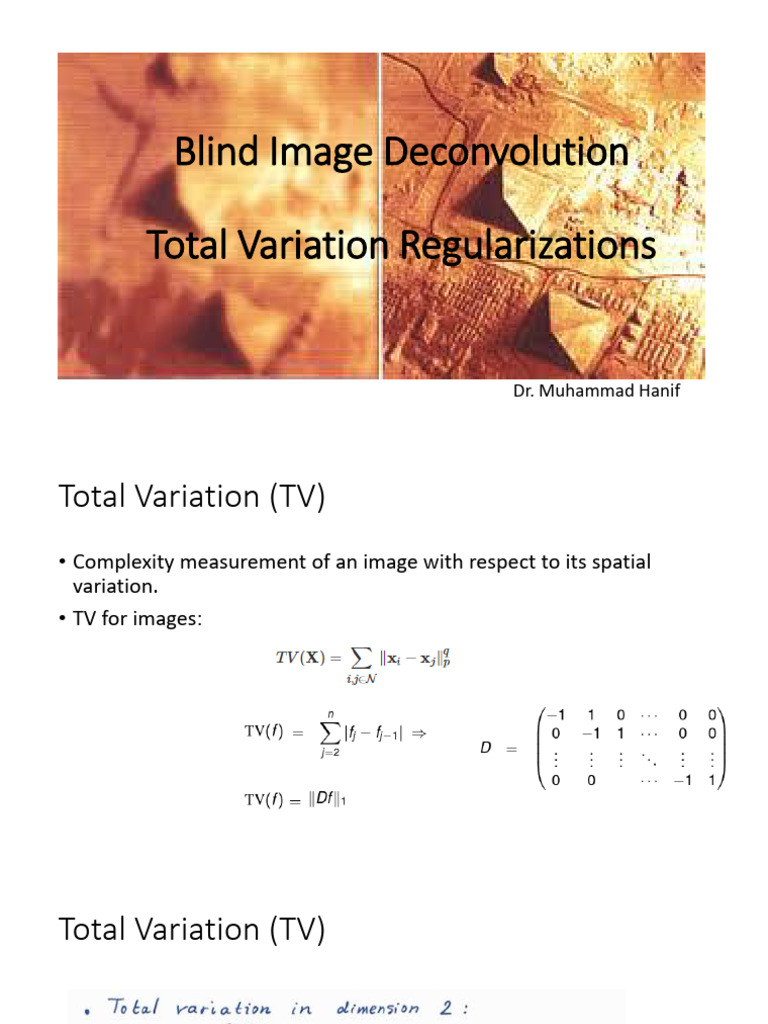 BID TV-Regularization | PDF