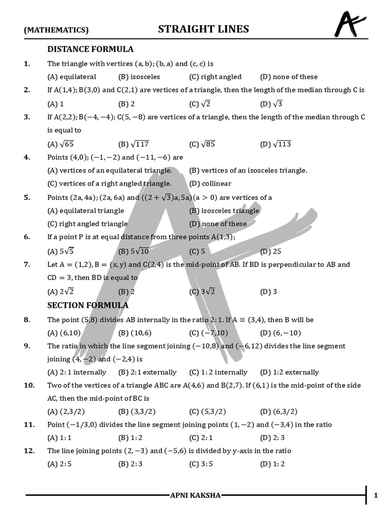 Sheet 01 Straight Line Download Free Pdf Triangle Euclid