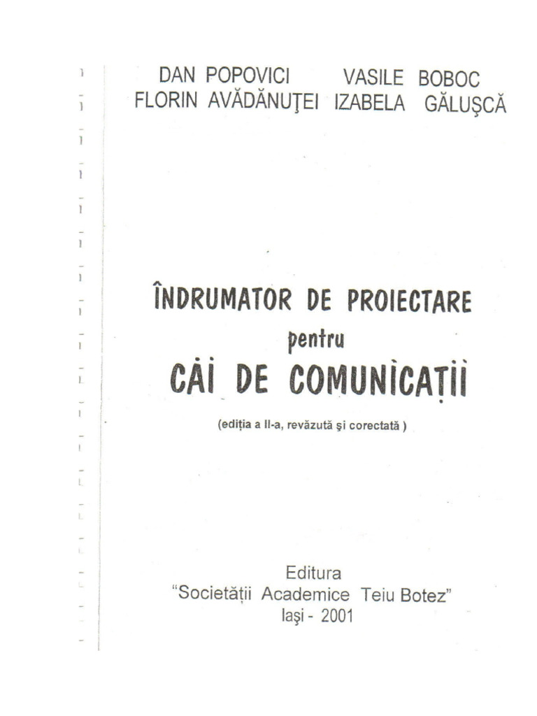 Indrumator de Proiectare Drumuri Compress | PDF