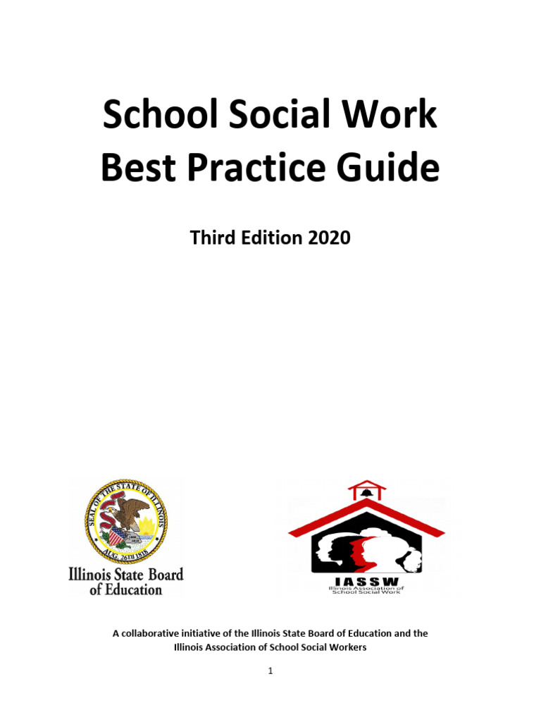 ISBE IASSW School Social Work Guide | PDF | Social Work | Confidentiality