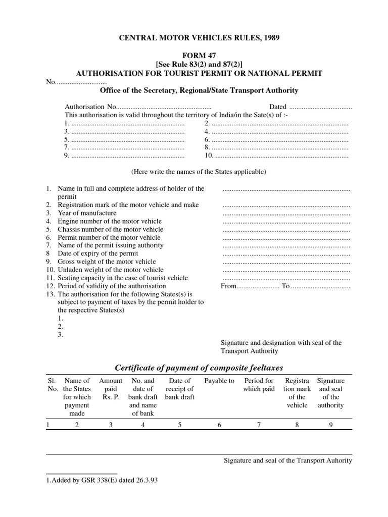 Form 47 | PDF | Payments | Government Finances