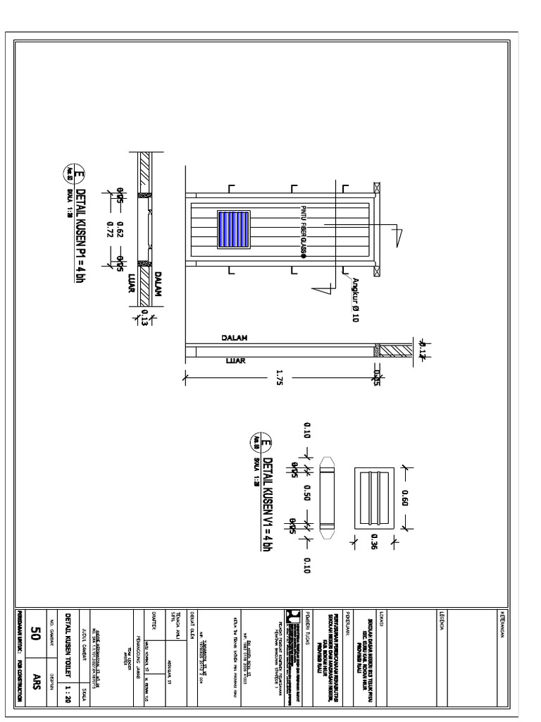 GBR SDN 009 Tanjung Leban - Recover - Recover-Model | PDF