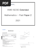 IGCSE Mathematics Formula Sheet | PDF | Circle | Triangle