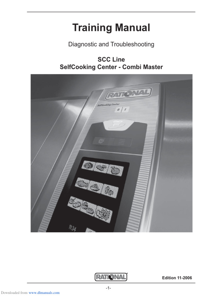 Rational SCC Line Training Manual | PDF | Thermocouple | Steam