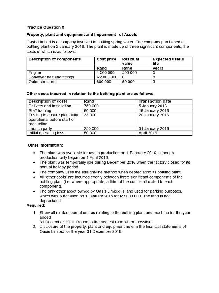 ACC2143ACC2543 Practice Question 3 2024 | PDF | Home & Garden