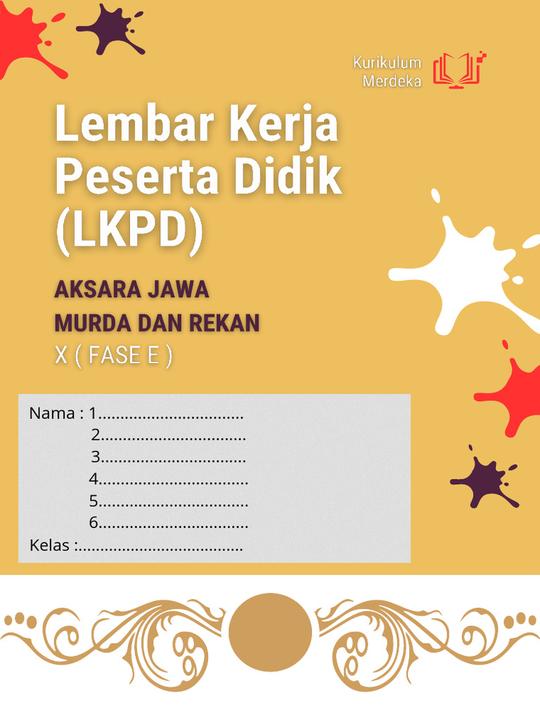LKPD Aksara Jawa-Ruruh Jatmiko | PDF