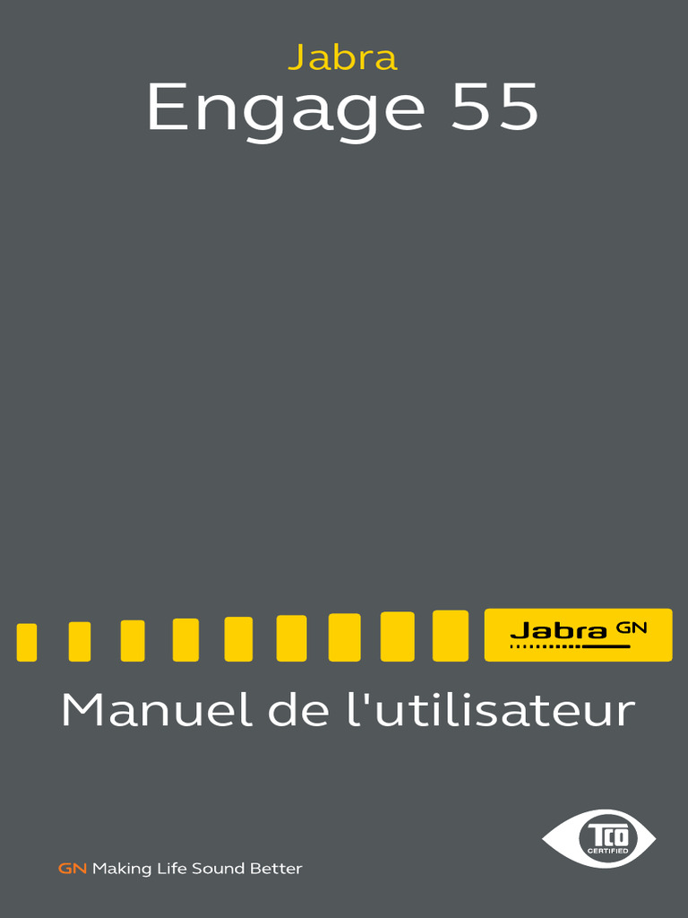 Jabra Engage 55 User Manual - FR - French - RevB | PDF | Life Cycle Assessment