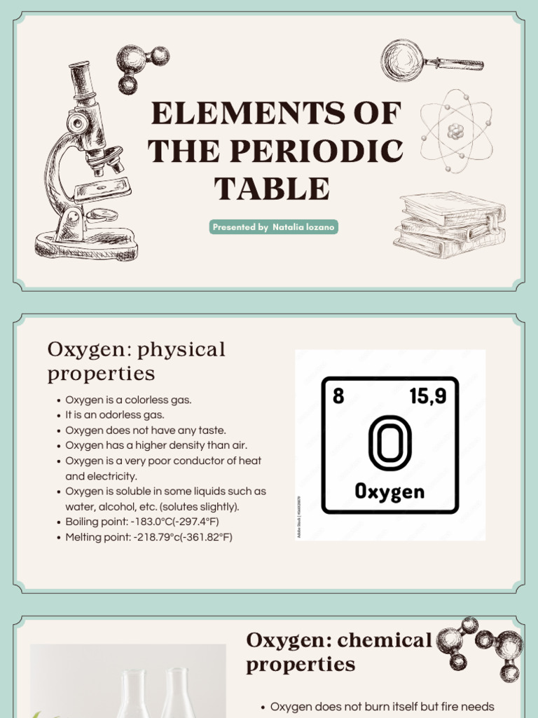 Cream and Green Illustrative Science Project Presentation | PDF