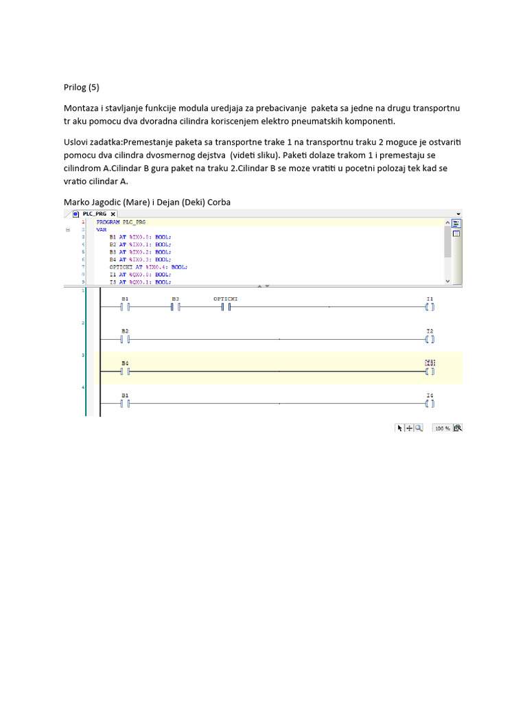 Vezba (Prilog 5) | PDF