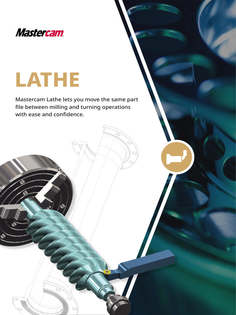 Mastercam 2023 Lathe en | Download Free PDF | Machine Tool | Secondary ...