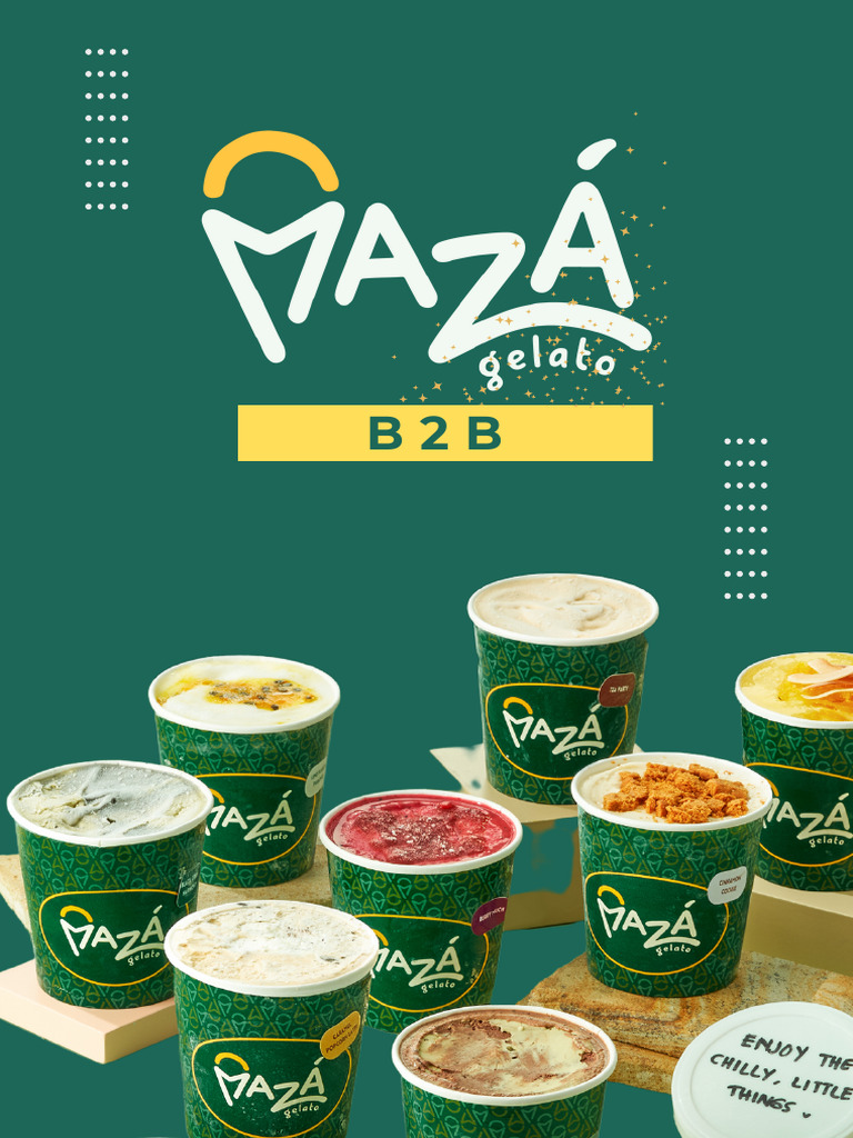 Proposal Kerjasama B2B Maza Gelato | PDF | Griya & Taman