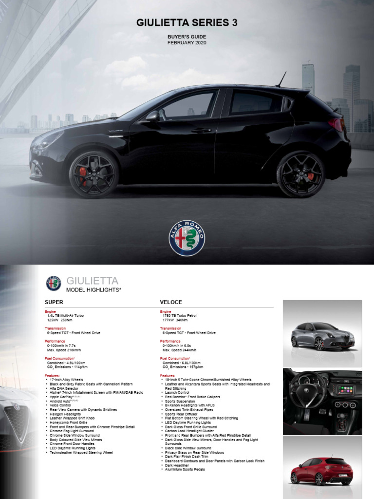 Giulietta S3 BG V4 | PDF | Fuel Economy In Automobiles | Android ...