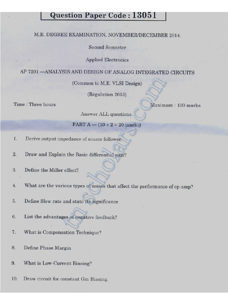 Edc Class Notes | PDF