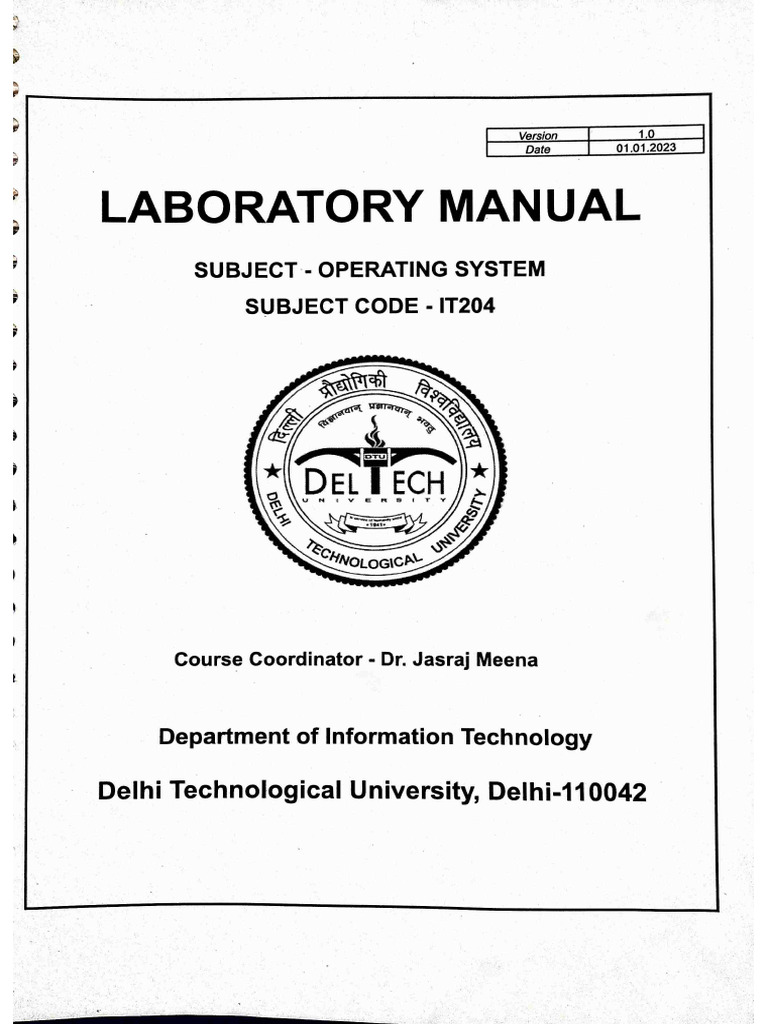 Os Practical File Pdf