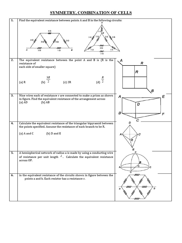 CPP 4 Symmetry Principle and Other Questions | PDF