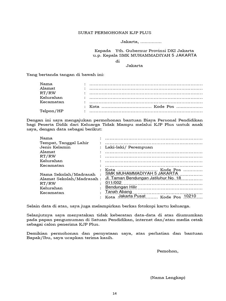 Format KJP 2024 | PDF