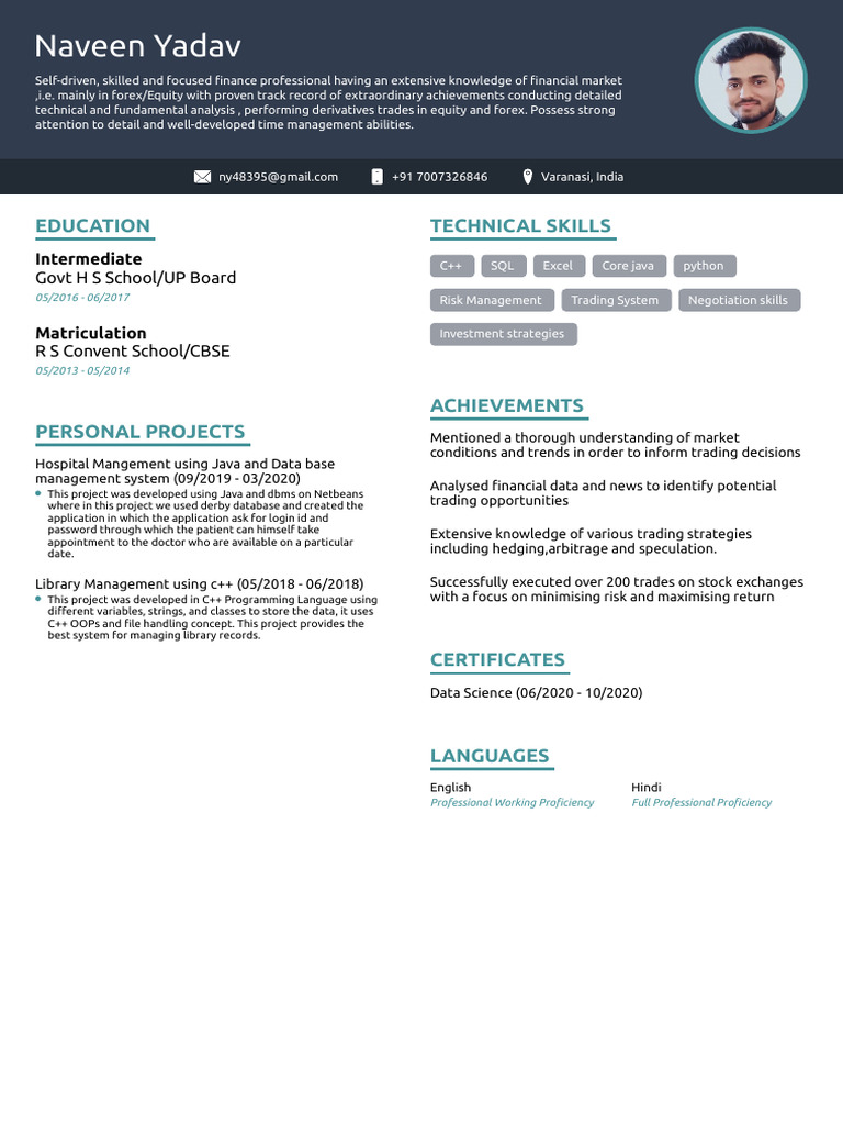 Naveen's Resume | PDF