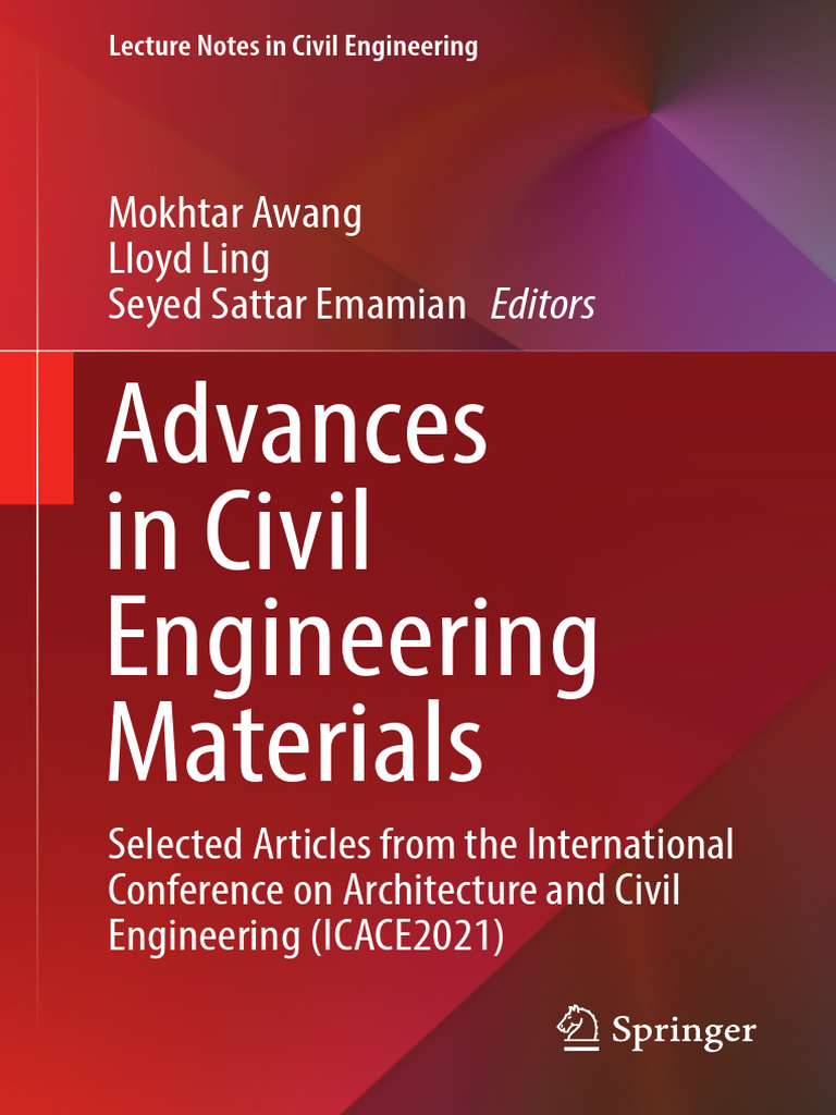 Advances in Civil Engineering Materials: Mokhtar Awang Lloyd Ling Seyed ...