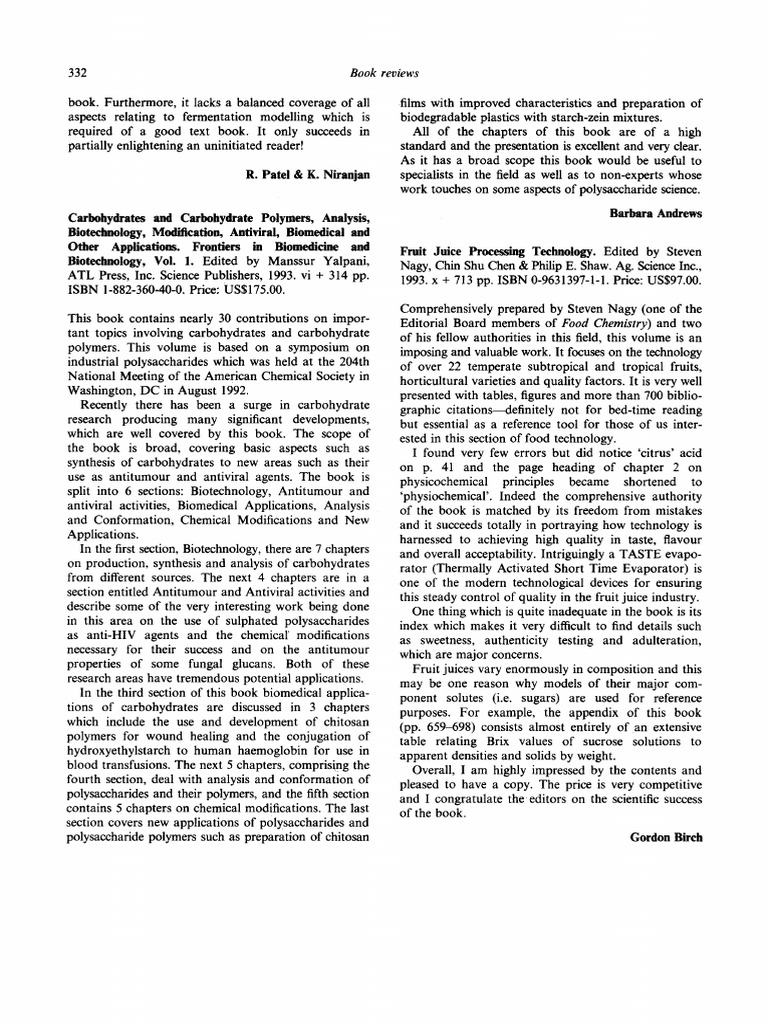 Fruit Juice Processing Technology | PDF | Science & Mathematics