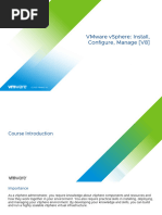 VMware VSphere ICM v6 0 Course Ouline | PDF | V Mware | Server (Computing)
