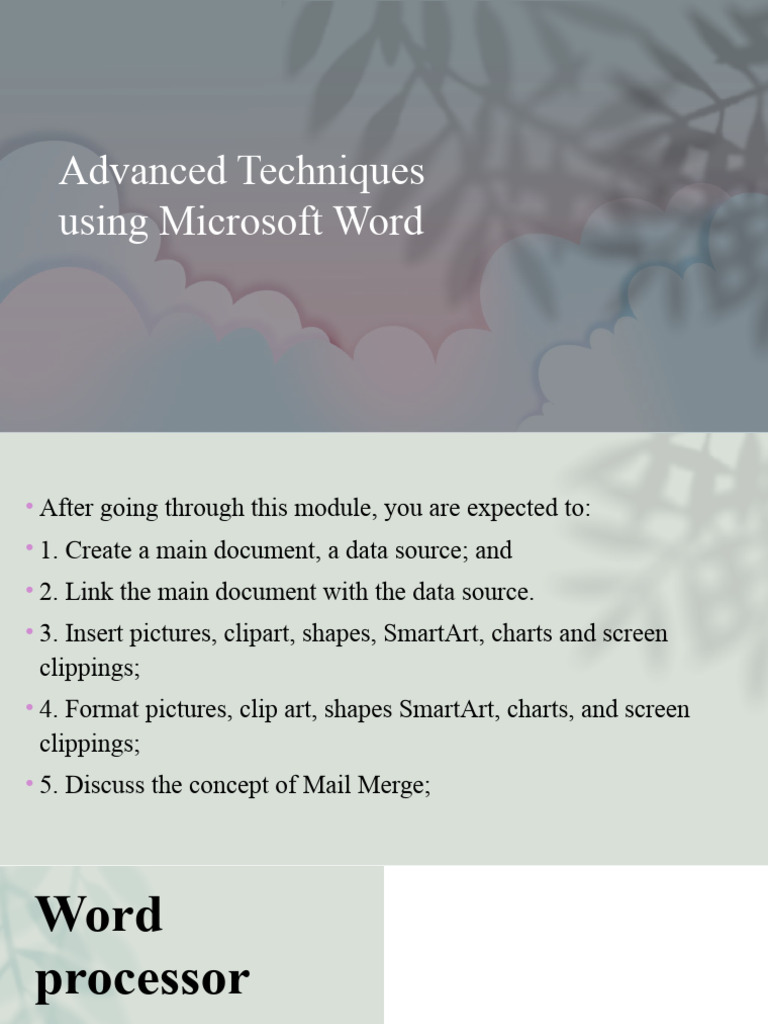 emp. tech group3 | PDF | Microsoft Word | Microsoft Excel