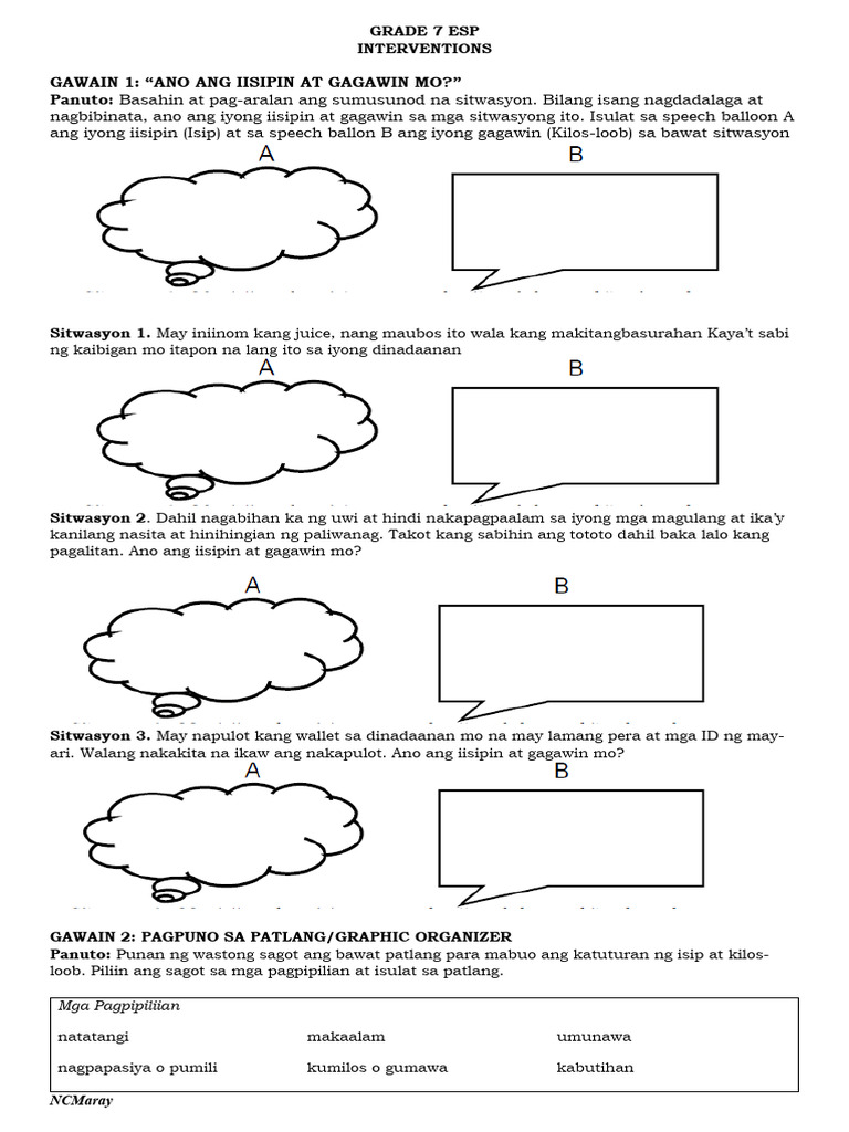 GRADE-7-ESP-intervention | PDF