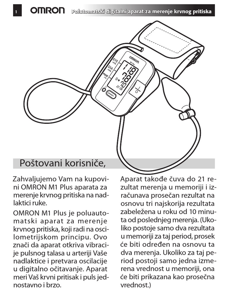 m1 - Plus - Uputstvo | PDF
