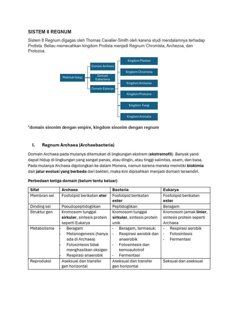 Sistem 8 Regnum | PDF